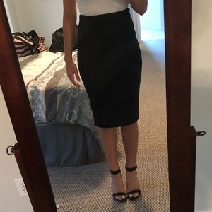 Express | Skirts | Brand New Midi Skirt Express | Poshmark